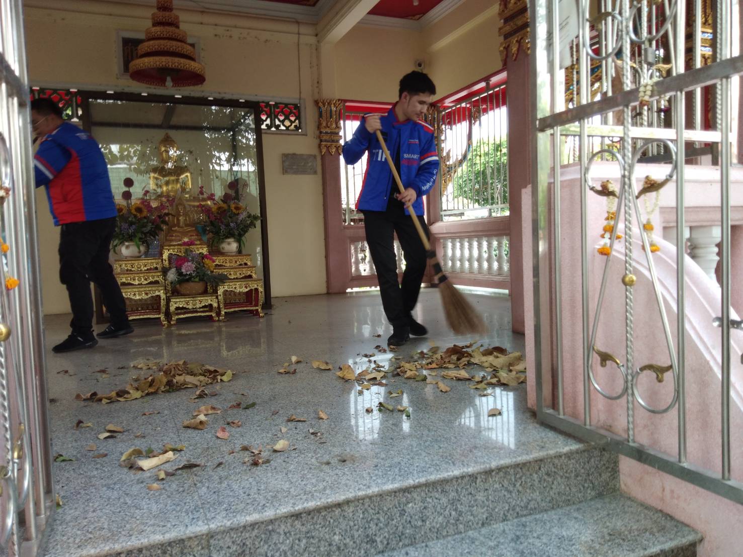 TIP Smart Assist ทีมสำรวจภัยยุคดิจิทอล ลงพื้นที่ พัฒนาศาสนสถาน